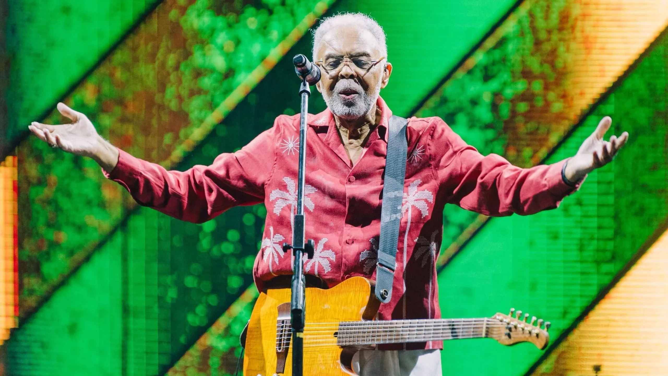 » Gilberto Gil anuncia último show da turnê “Tempo Rei”; veja como comprar